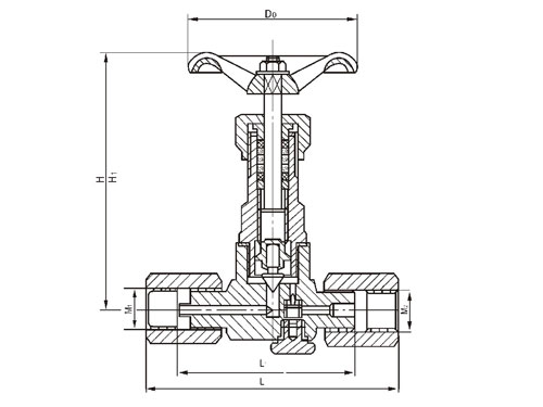 Needle Valve JJM8-160P-DN5 - Yayaking Valve-Your Valve Expert
